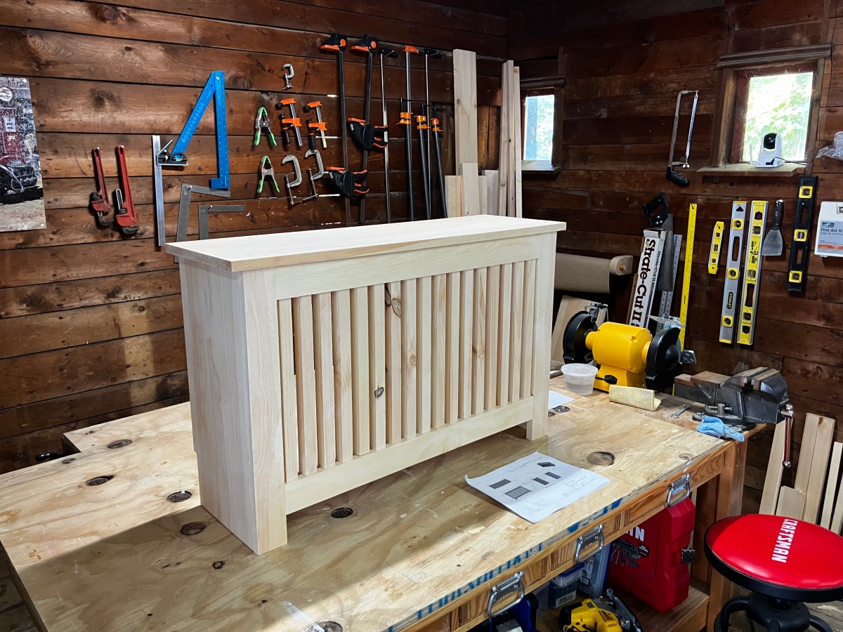 DIY custom steam radiator cover – Mike Loftus: Life in New Hampshire